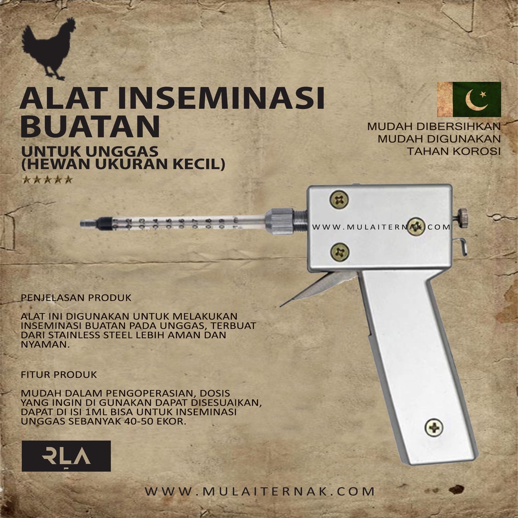 Jual IB Gun - Alat Inseminasi Buatan Unggas - Ayam - Entok - Kawin Suntik - Bebek - Angsa ...