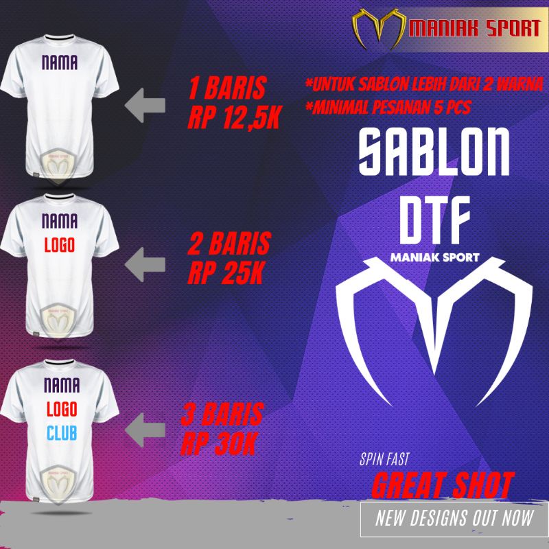 Jual SABLON POLYFLEX SABLON DTF SABLON NAMA SABLON TEAM SABLON LOGO ... Jual SABLON POLYFLEX SABLON DTF SABLON NAMA SABLON TEAM SABLON LOGO ...
