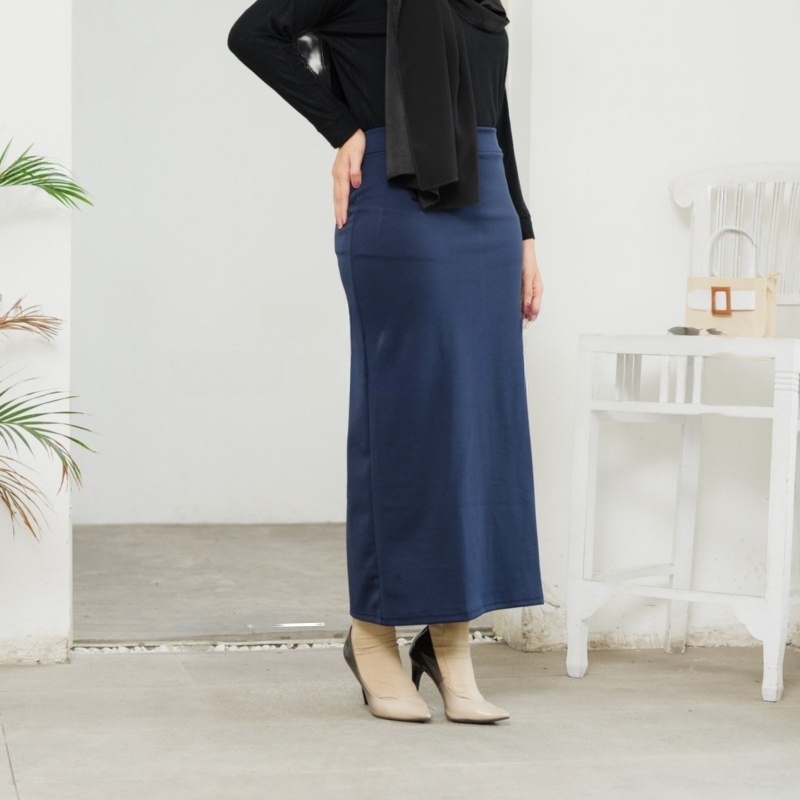 Jual Rok Span Formal Scuba Panjang / Rok kerja span / Rok Span Maxi ...
