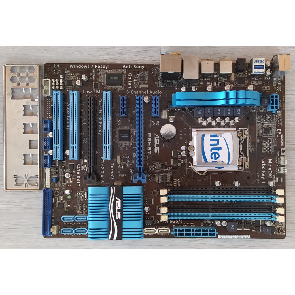 Jual Motherboard P67 Asus (P8H67) LGA1155 Mainboard Mobo | Shopee Indonesia