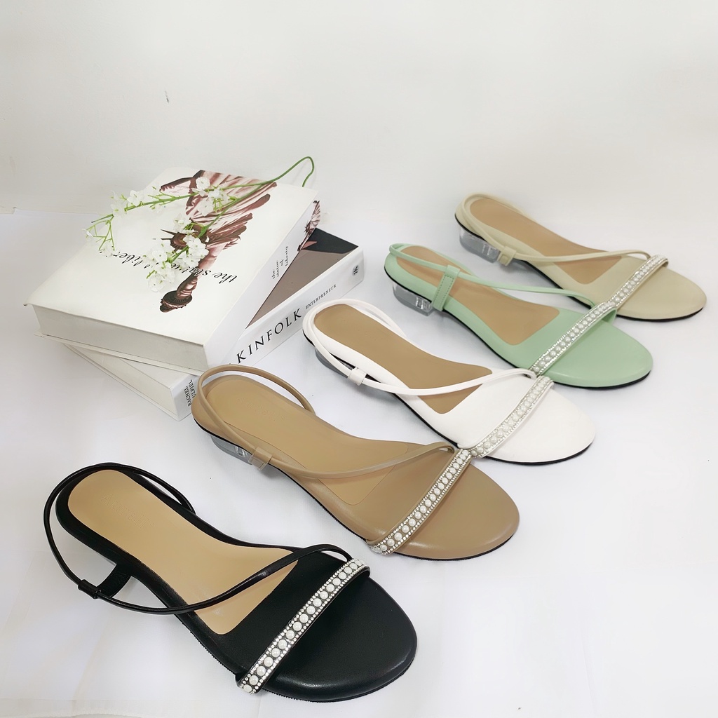 Jual Aurell Talita Heels Kaca Bigsize 41-46 Jumbo Garansi 60 Hari ...