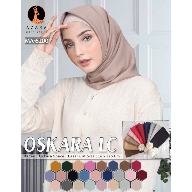 Jual AZARA HIJAB SEGI EMPAT OSKARA LASER CUT JILBAB POLOS SEGI EMPAT HIJAB VOAL MIRACLE LASERCUT ...