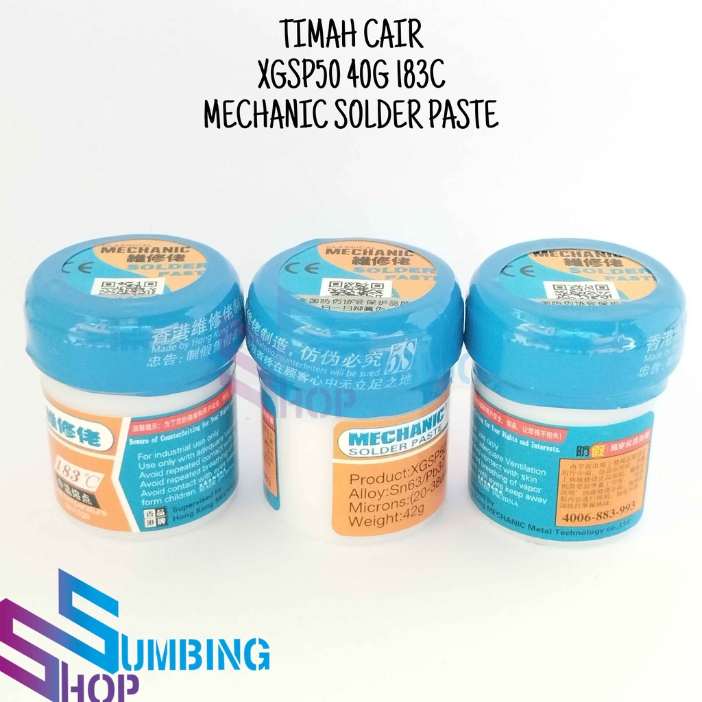 Jual Timah Cair Mechanic Solder Pasta | Shopee Indonesia