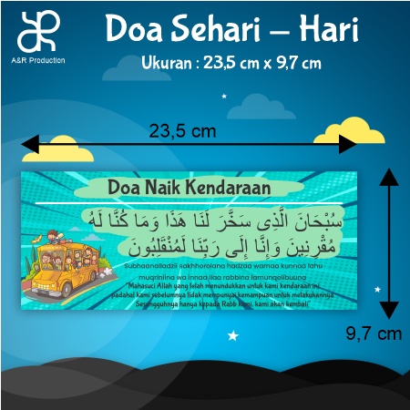 Jual Stiker Doa Sehari Hari, Stiker Anak, Stiker Doa, Sticker Doa ...