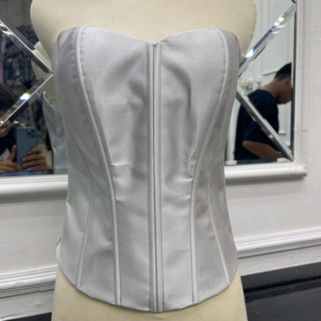 Jual Longtorso Satin Daleman Kebaya Pernikahan Pengantin | Shopee Indonesia