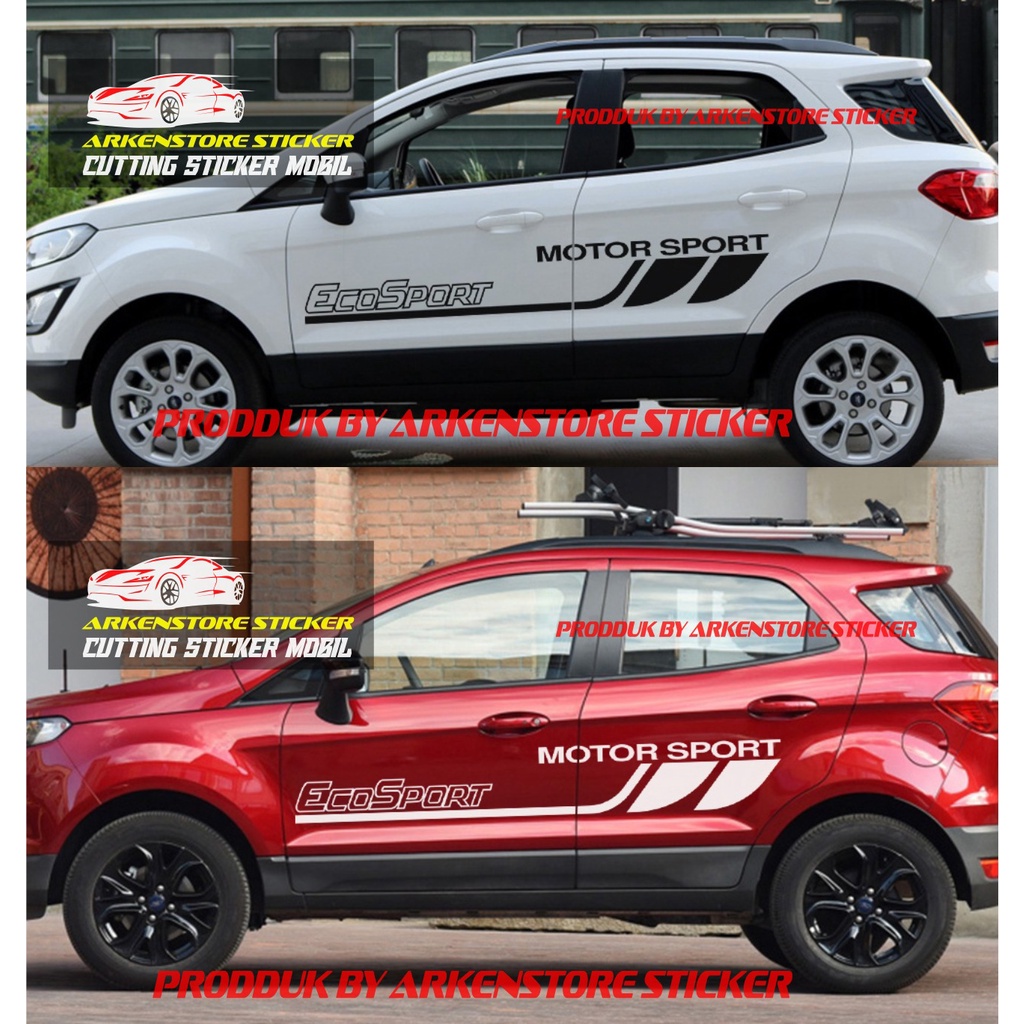Jual stiker striping mobil ecosport cutting sticker mobil ford ecosport ...