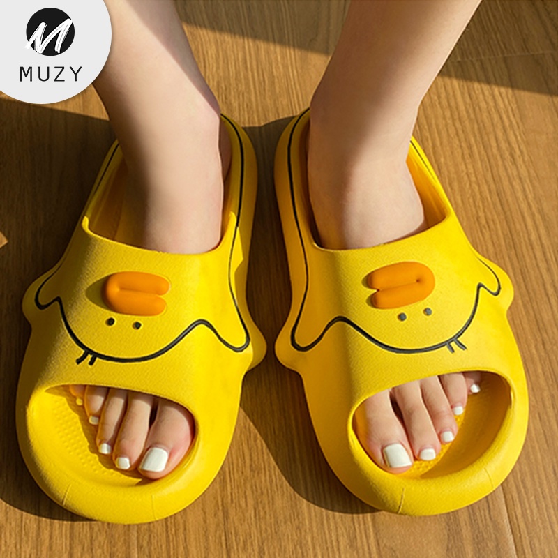 Jual Muzy Sendal Wanita Couple Sendal Selop Karet Lucu Gemas HSN156 ...