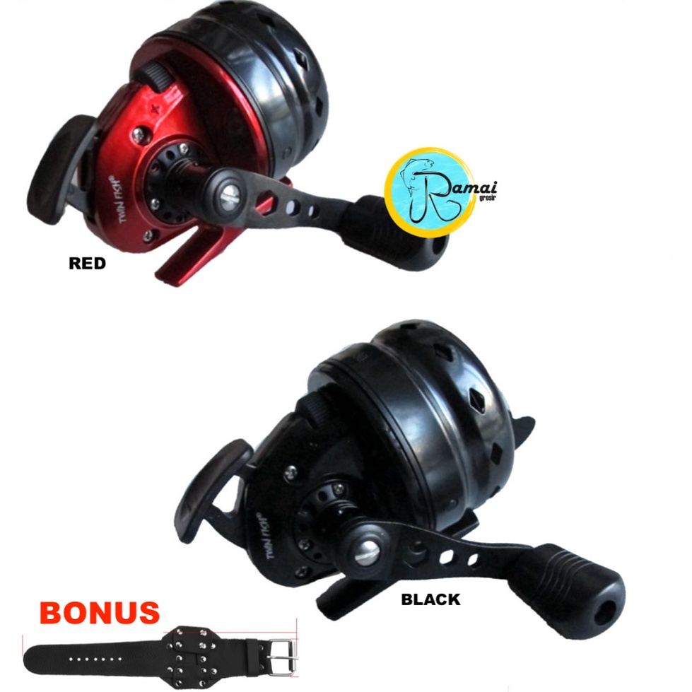 Jual Reel Pancing Ketapel Mancing Outdoor Hunting Bahan Metal Ratio 3.6 ...