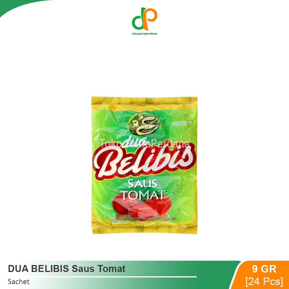 Jual DUA BELIBIS Saus Tomat Sachet 9gr (24 Pcs) | Shopee Indonesia