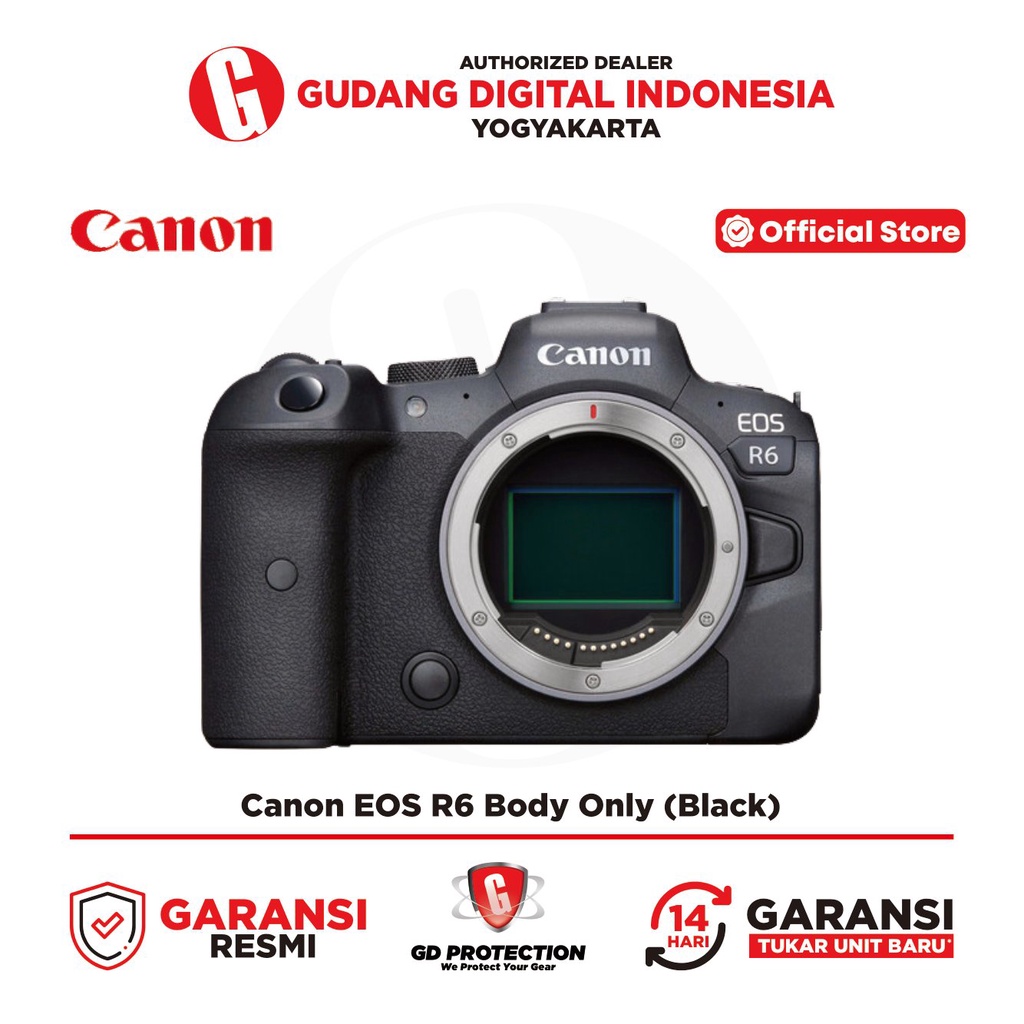 Jual Canon EOS R6 Body Only | Shopee Indonesia