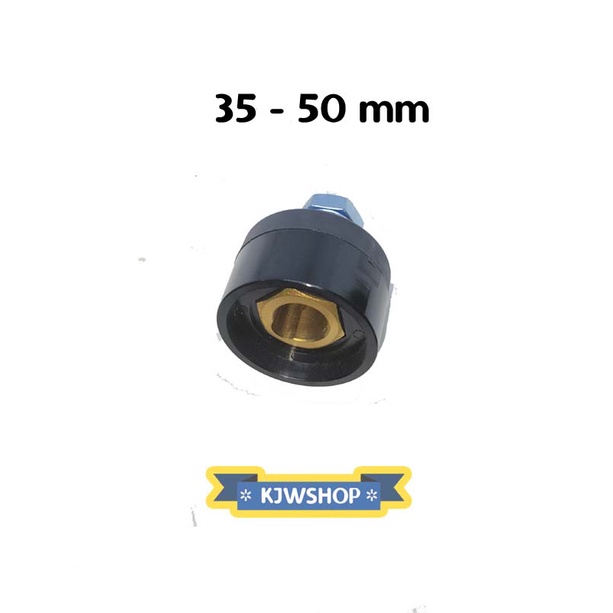 Jual Konektor Kabel Las Female Connector Welding Cable 35-50mm Female ...