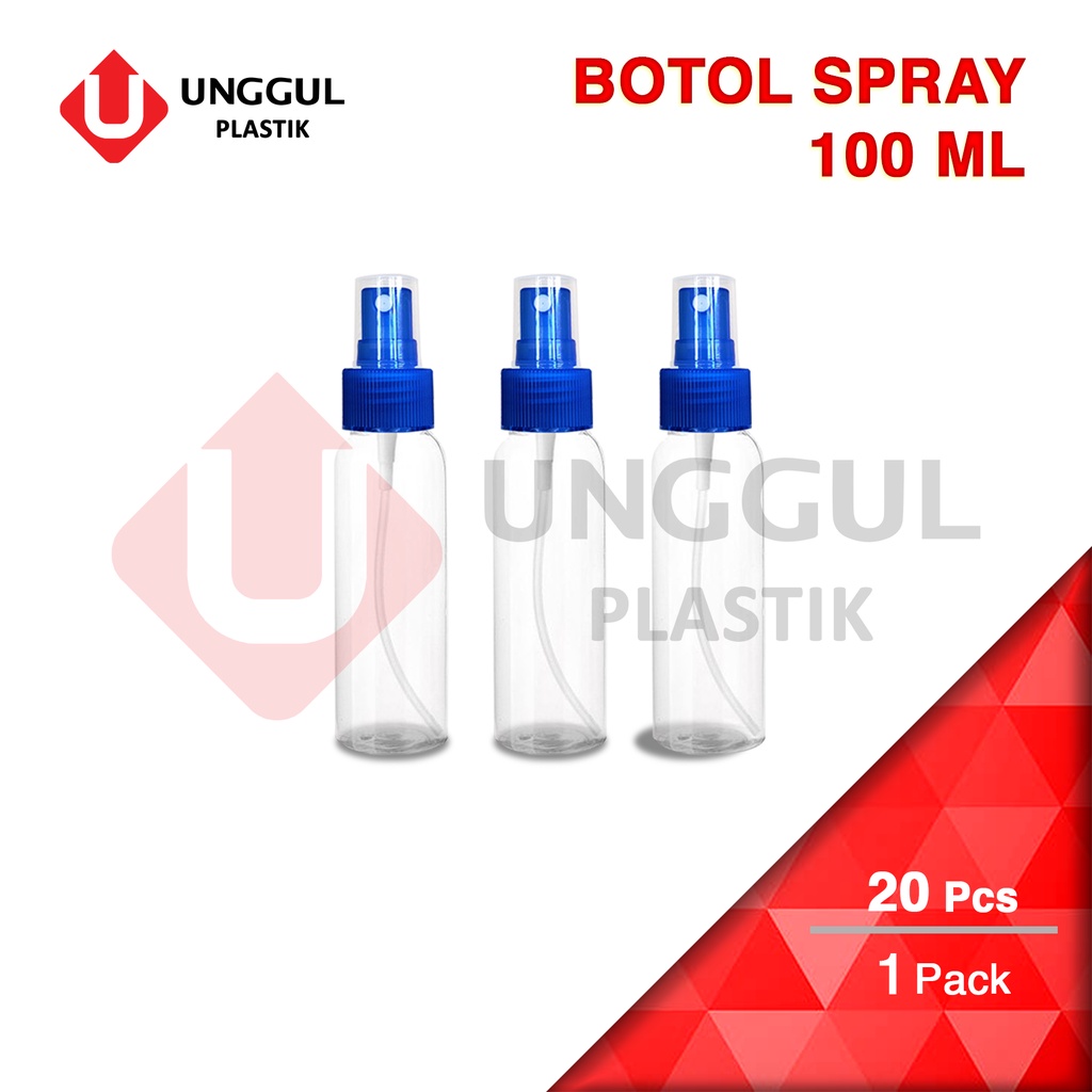 Jual BOTOL SPRAY 100 ML / PACK | Shopee Indonesia