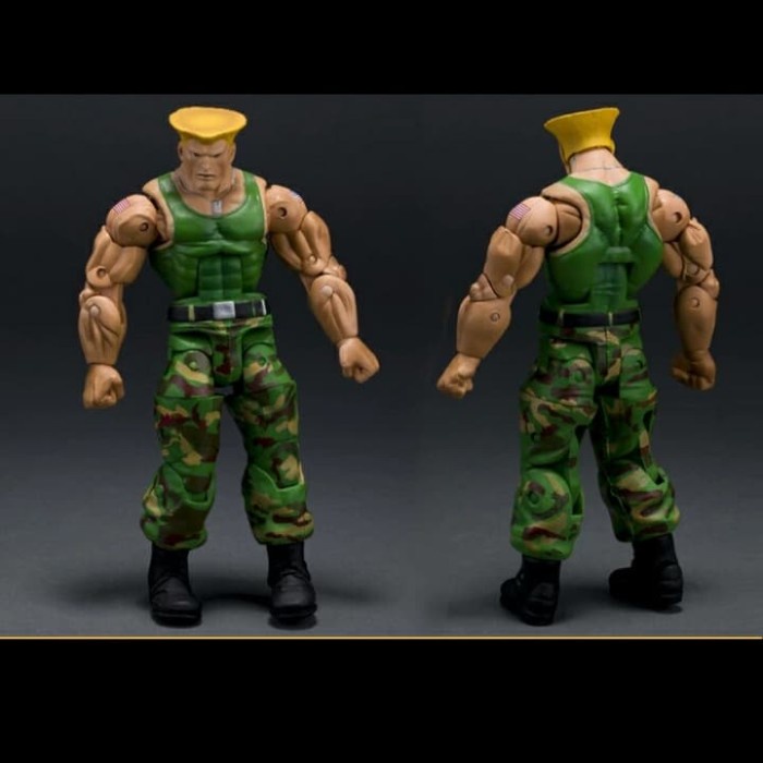 Jual Neca Street Fighter Guile KWS Action Figure | Shopee Indonesia