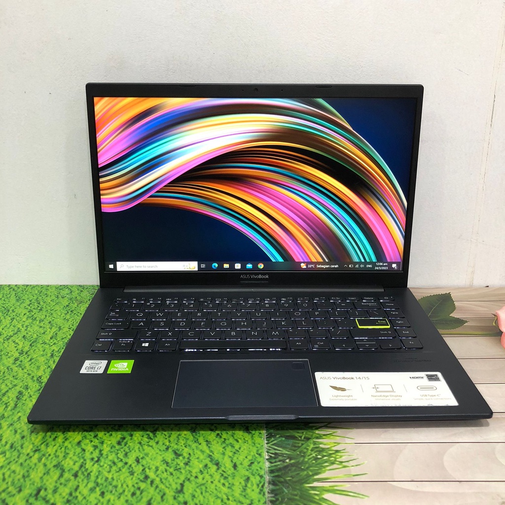 Jual Laptop Desain Gaming Asus Vivobook X421FYP Core i7 gen 10 RAM 8GB ...