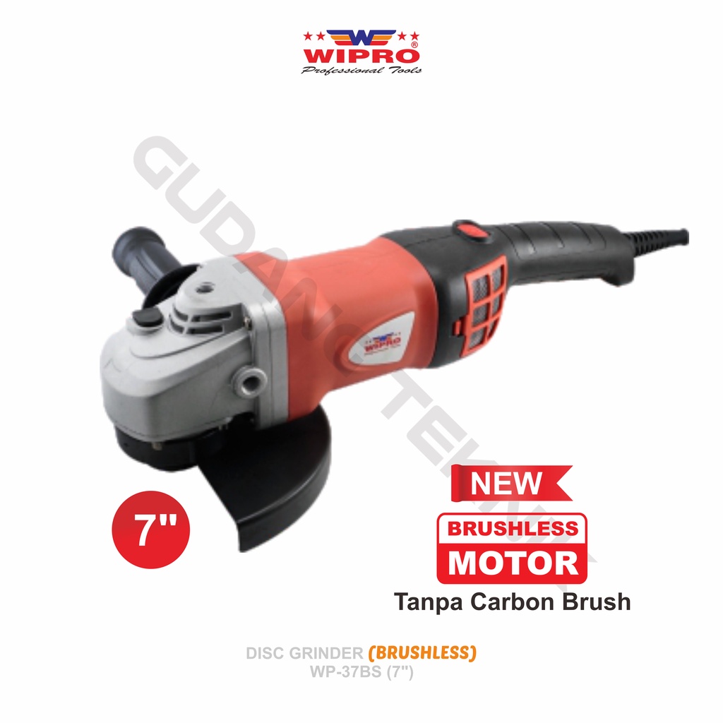 Jual Mesin Gerinda 7" WIPRO WP-37BS / Gerinda Gurinda grinda Tangan 7 ...