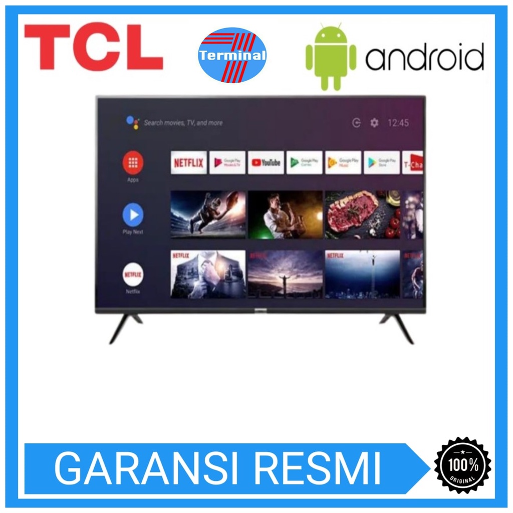Jual LED TV TCL 40 Inch 40A3 Digital ANDROID Smart TV Certified ...