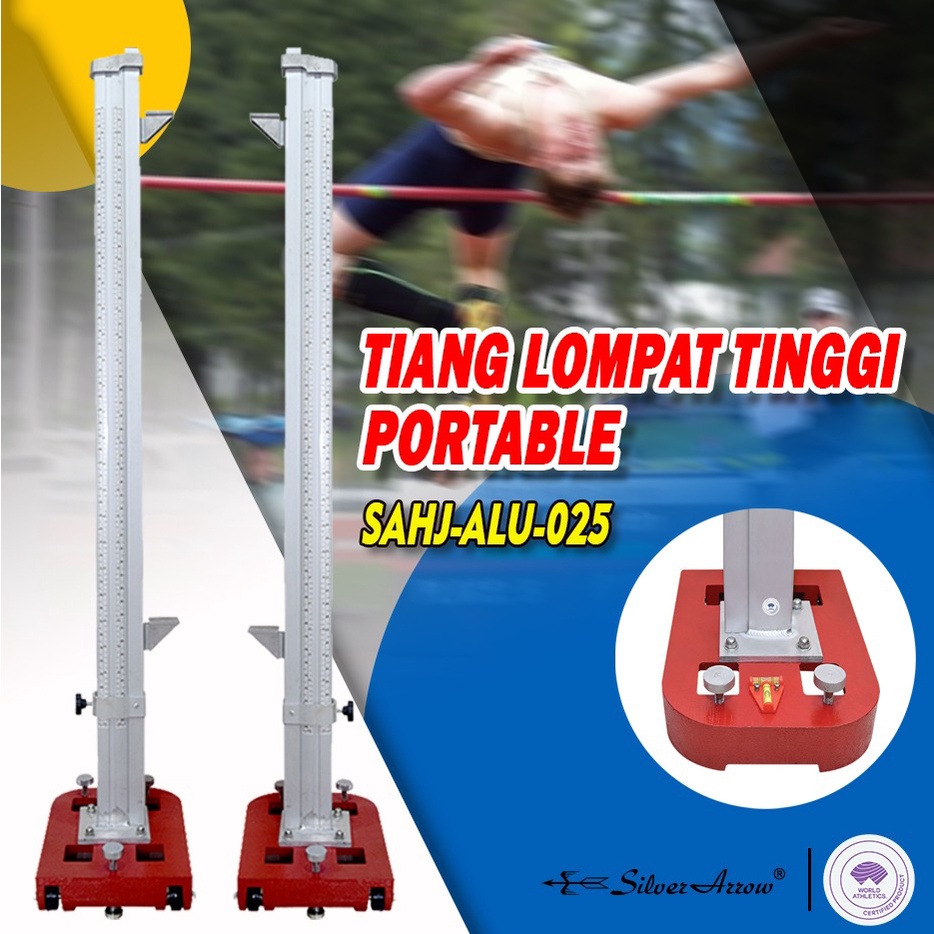 Jual Tiang Lompat Tinggi Portable SAHJ-ALU-025 - SILVER ARROW | Shopee ...