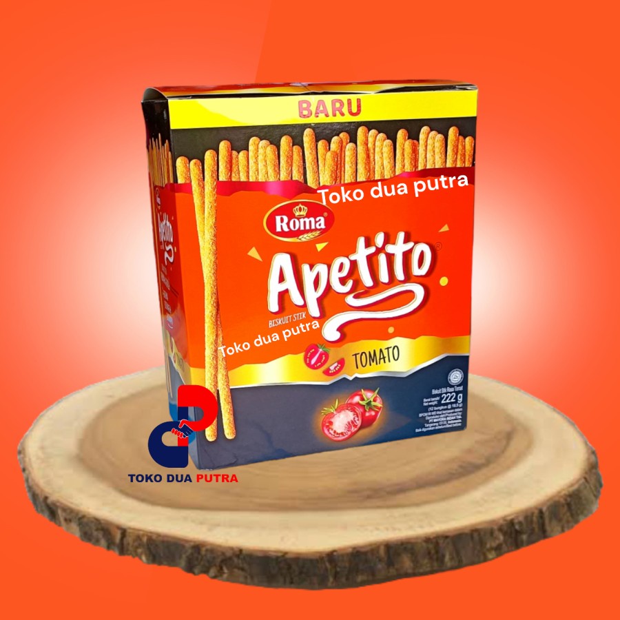Jual Roma Apetito tomato 1 BOX @12 bungkus ( renyah&gurih) | Shopee ...