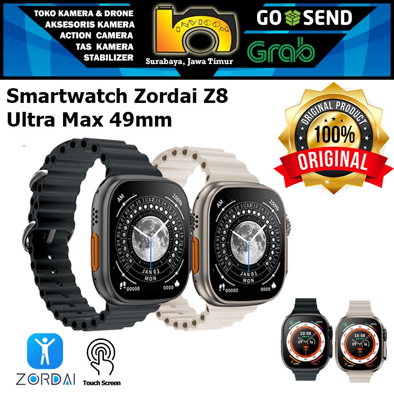 Jual Jam Tangan Smartwatch Zordai Z8 Ultra Max Original Touch Screen 49mm | Shopee Indonesia