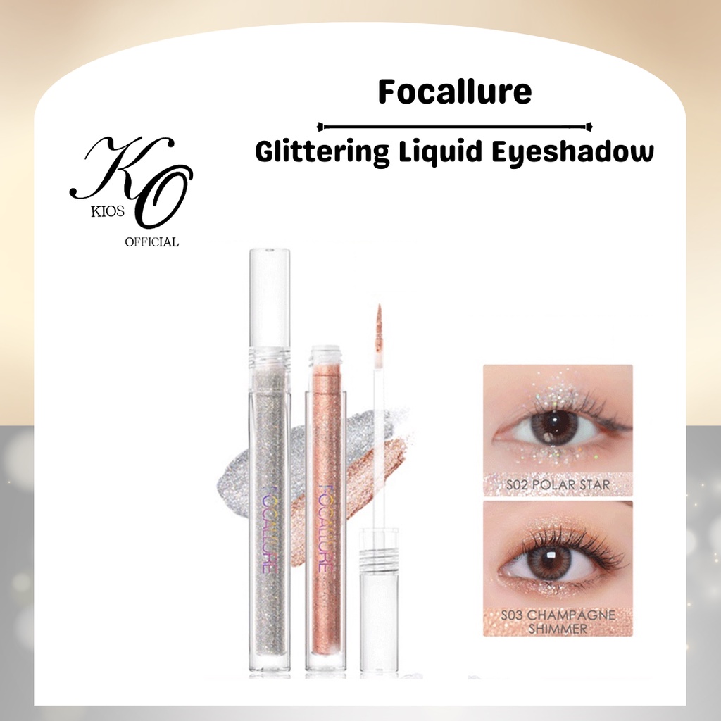 Jual Focallure Starlight Liquid Eyeshadow High Pigment Waterproof ...