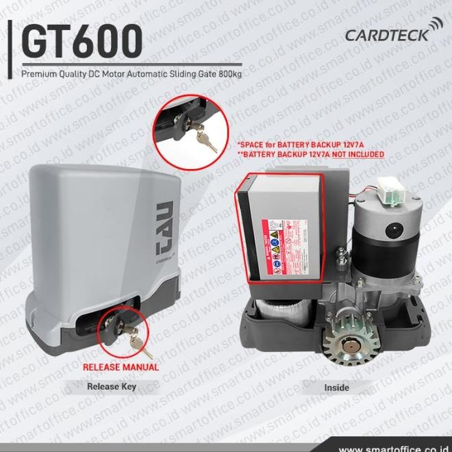 Jual Heavy Duty Dc Motor Automatic Sliding Gate 800Kg Italian Model ...