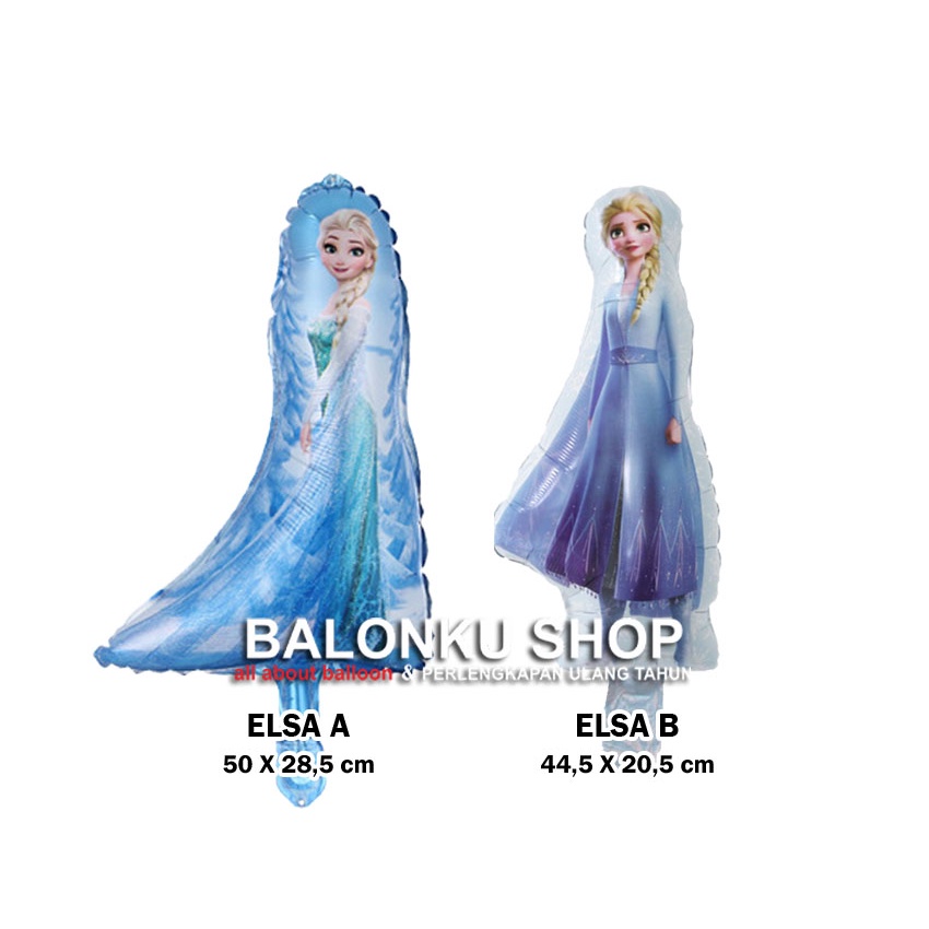 Jual Balon Foil Frozen / Balon Frozen / Balon Frozen Elsa Mini | Shopee ...