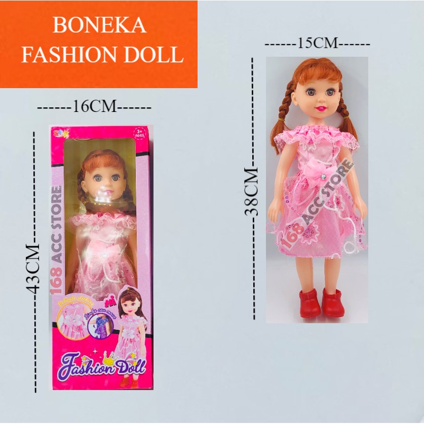 Jual MAINAN ANAK BONEKA FASHION DOLL / KADO MAINAN BONEKA | Shopee ...