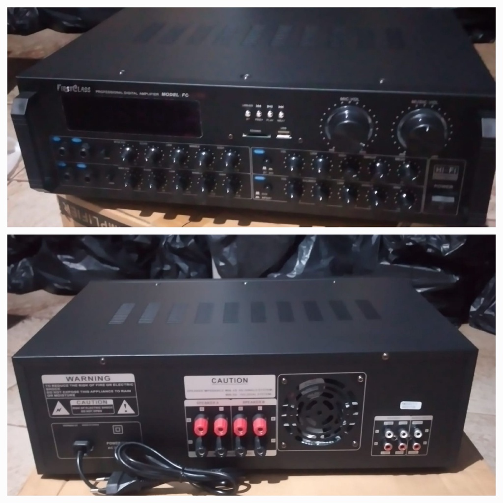 Jual G481 original ampli MIXER KARAOKE bluetooth Power Amplifier ...