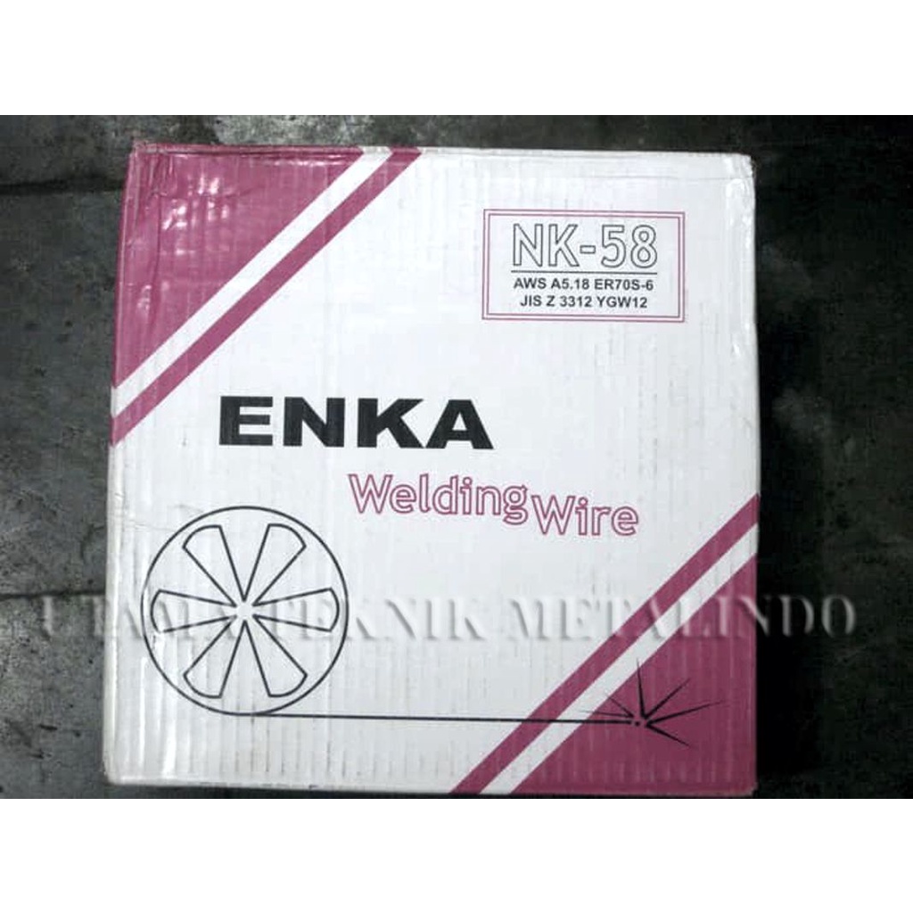 Jual Kawat Las NK-58 - AWS ER70S-6 (GMAW) MIG CO2 | Shopee Indonesia