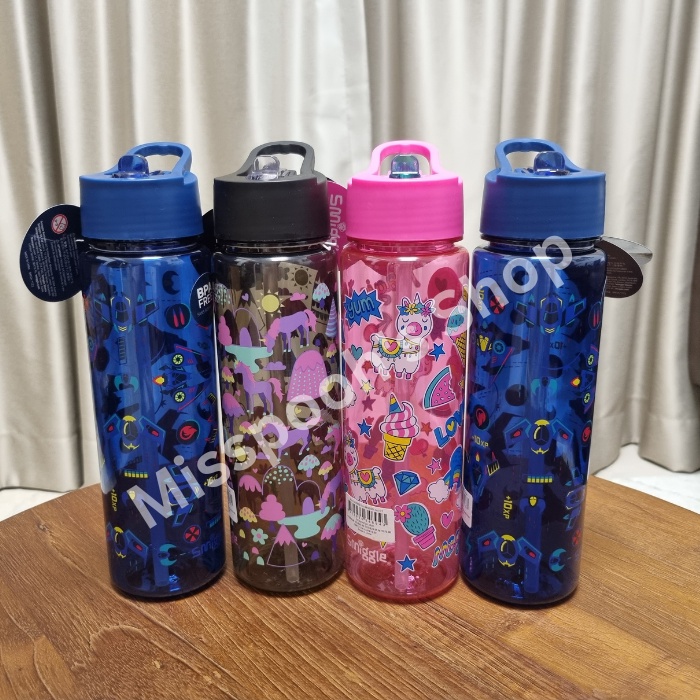 Jual Smiggle Water Bottle Spout Drink Bottle - Botol Minum Anak 750 ml ...