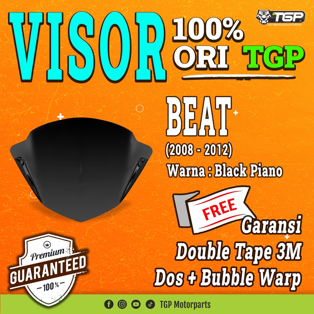 Jual Visor Beat Series Aksesoris Sepeda Motor Honda Tgp | Shopee Indonesia