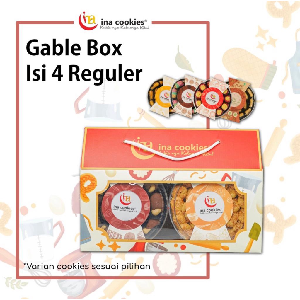 Jual Gable Box isi 4 Reguler | Shopee Indonesia