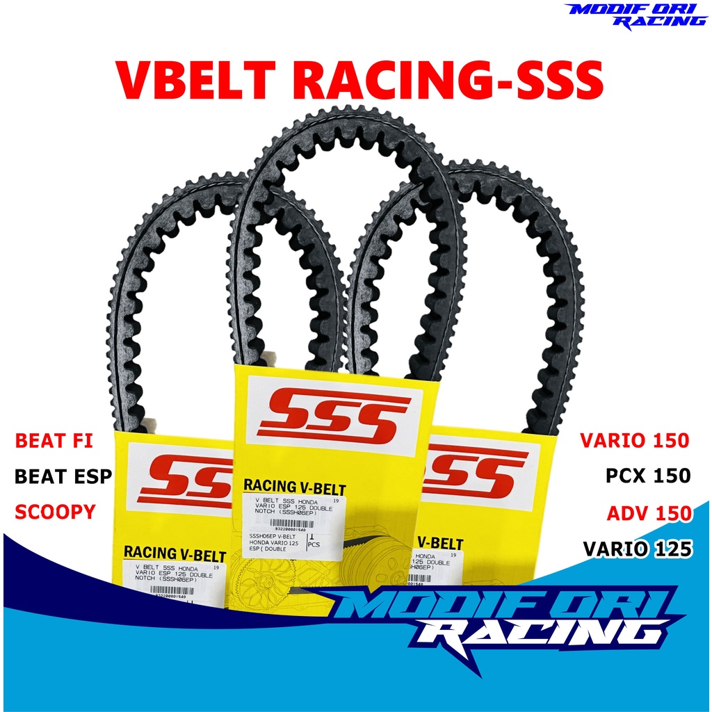 Jual Vbelt SSS Racing - Vanbelt Racing sss Motor PCX-Vario 125-150 Beat ...
