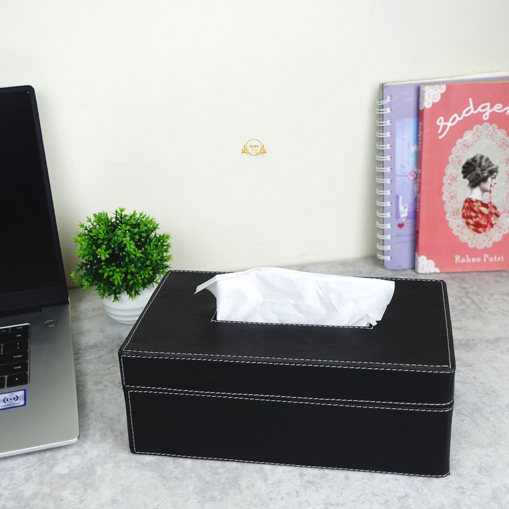 Jual GROSIR TISSUE BOX | UKURAN BESAR |TEMPAT TISU KULIT PU PREMIUM ...