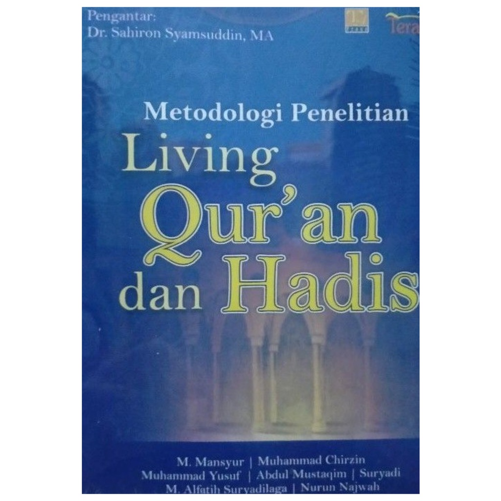 Jual Metodologi Penelitian Living Quran dan Hadis - Sahiron Syamsudin ...