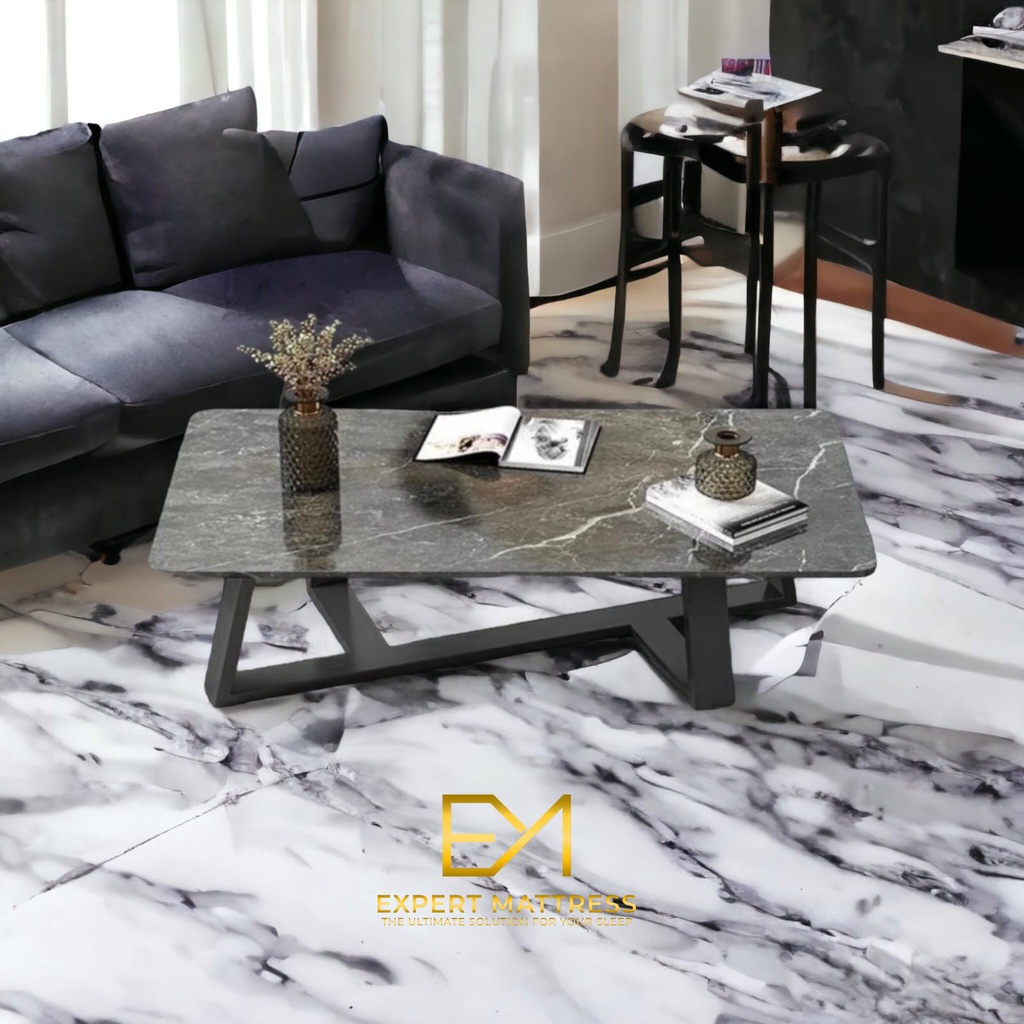 Jual meja tamu scandinavian minimalis modern aesthetic hpl / coffee table | Shopee Indonesia