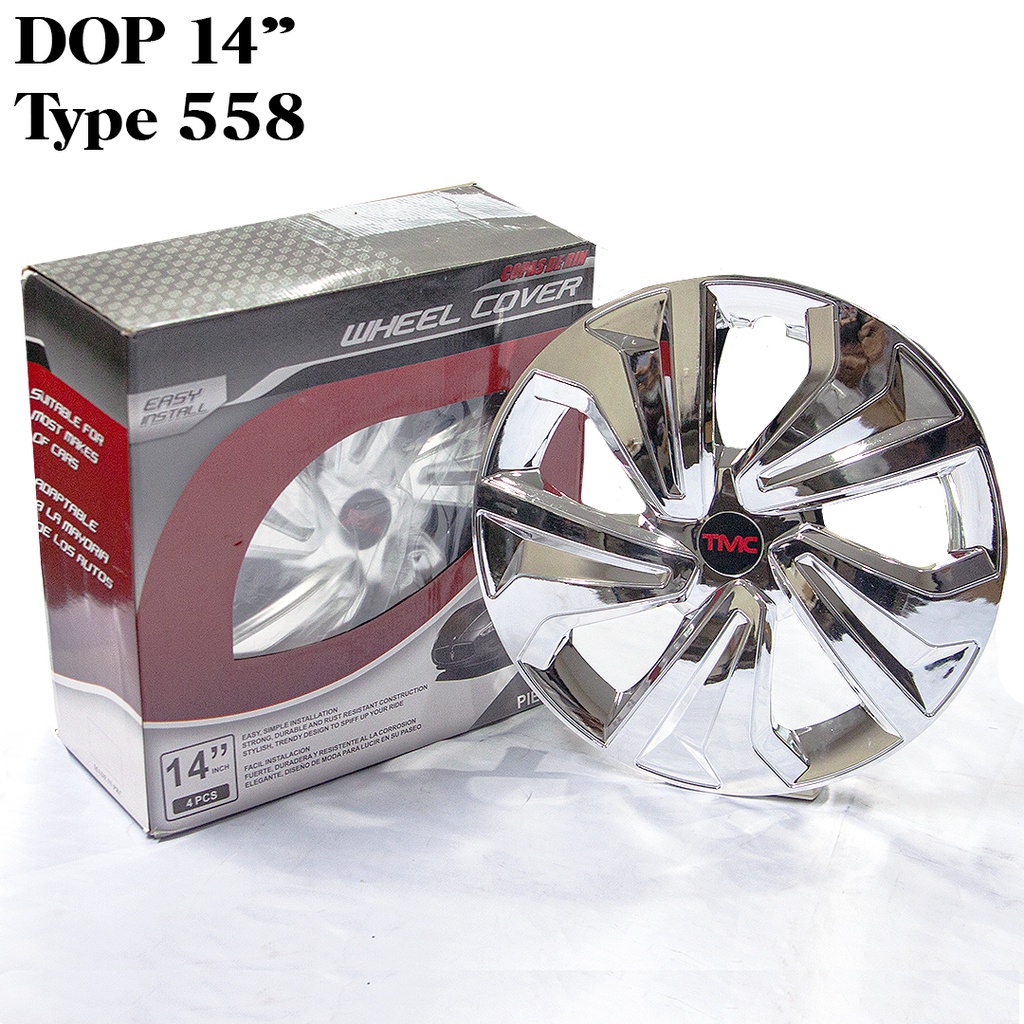 Jual COVER VELG SPORT WHEELDOP / DOP RODA CHROME RING 14 INCH TUTUP ...