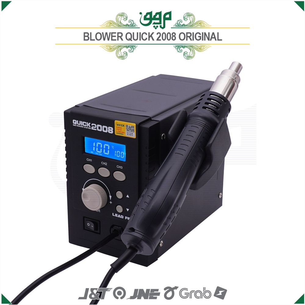 Jual Blower Quick 2008 Original 100% High Quality / Solder Uap Hot Air Quick Original Quality ...