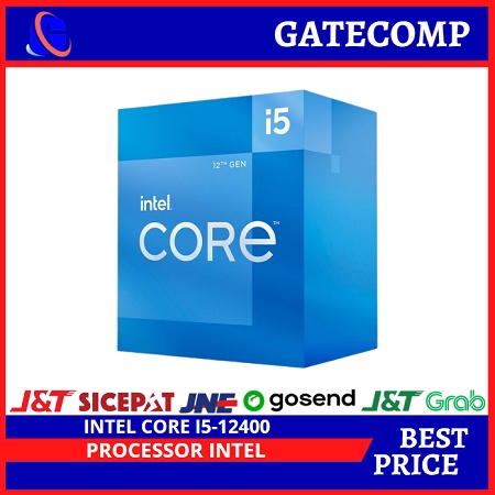 Jual Intel Core i5-12400 Processor BOX Alder Lake LGA1700 12th Resmi ...