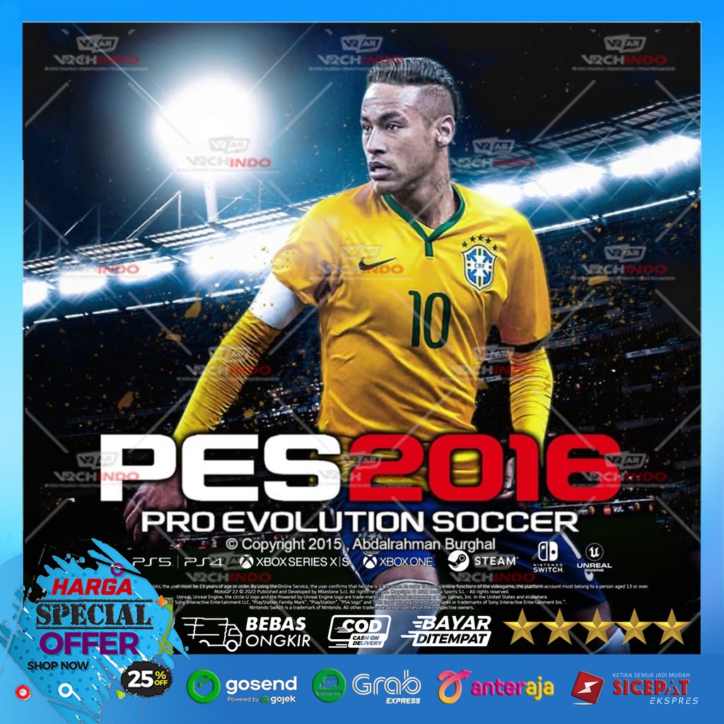 Jual PES 2016 - Pro Evolution Soccer 2016 - Game for PC / Laptop | Shopee Indonesia