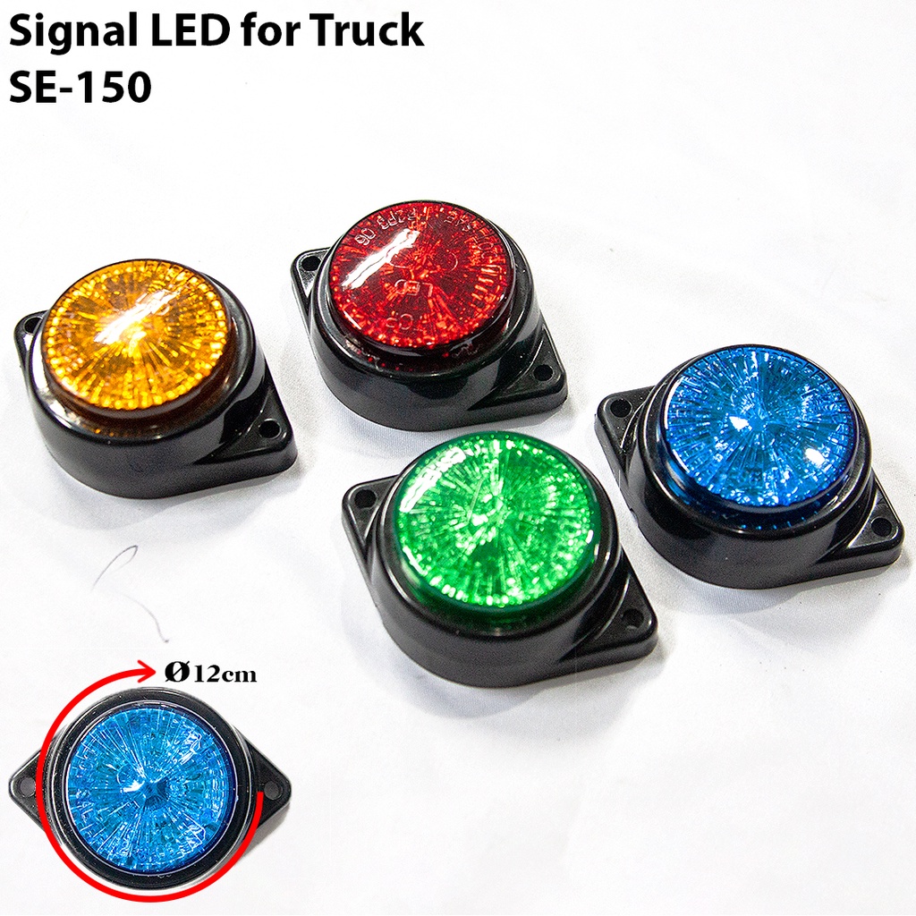 Jual Signal LED / Lampu Bak Samping Truk Bis 24 Volt Model Bulat SE-150 | Shopee Indonesia
