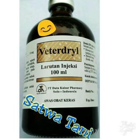 Jual Produk Unggulan] Veterdryl (Antihistamin) | Shopee Indonesia
