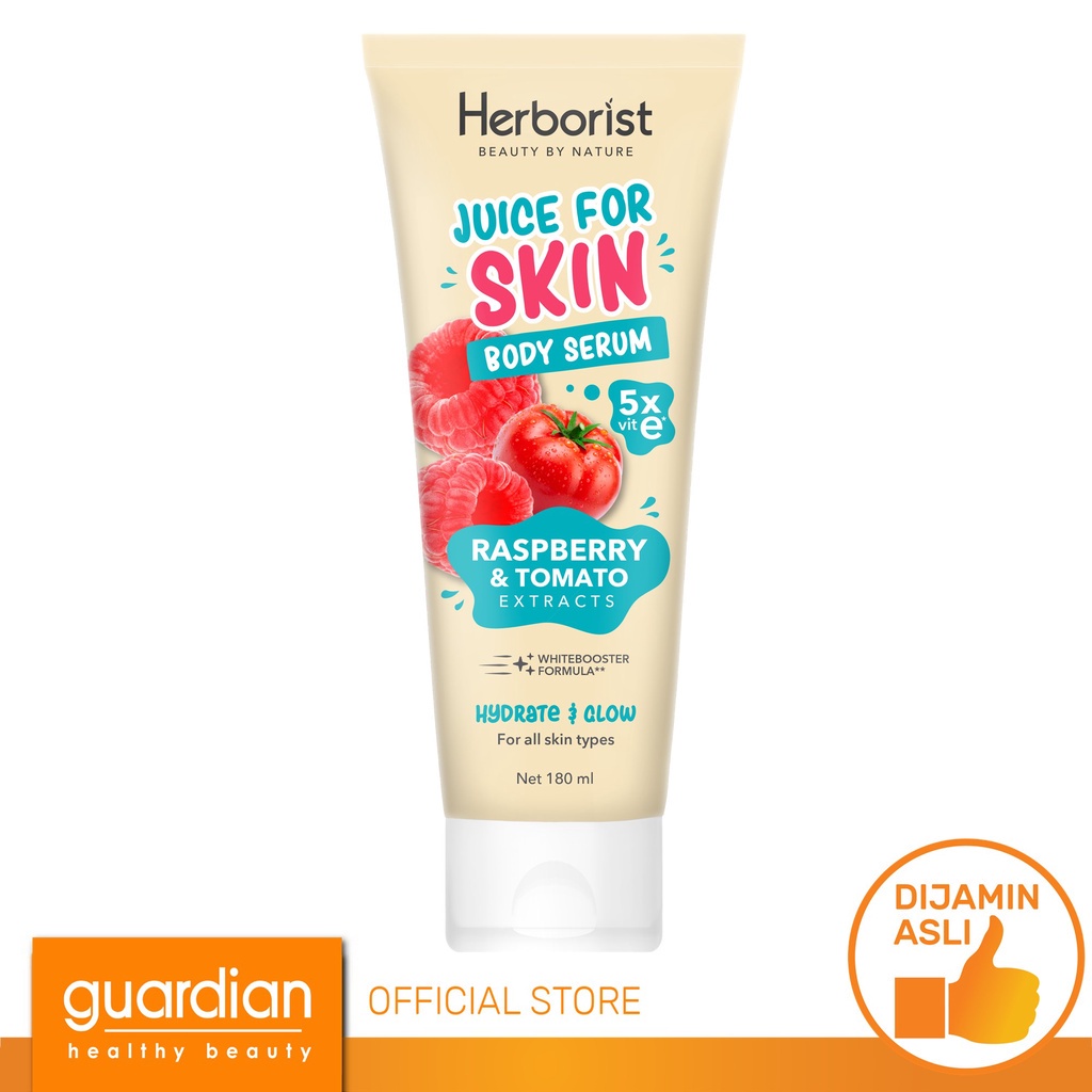 Jual HERBORIST Juice for Skin Body Serum Raspberry Tomato Extracts ...