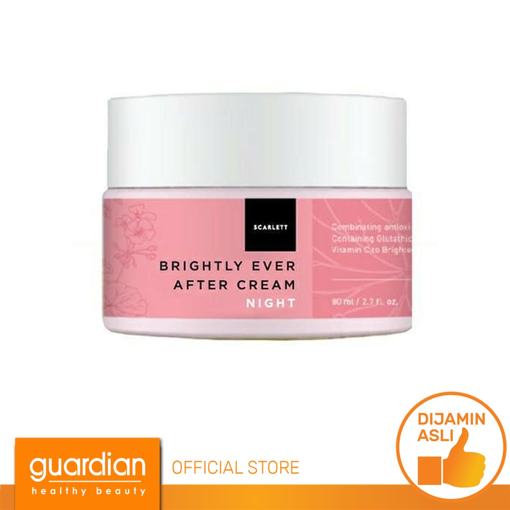 Jual Scarlett Bright Ever After Night Cream 20g | Shopee Indonesia
