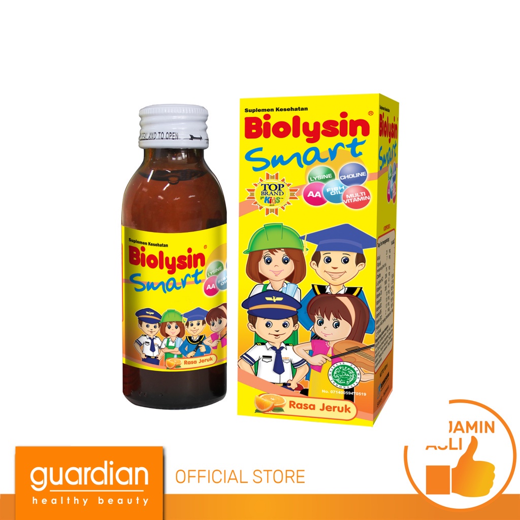 Jual BIOLYSIN Smart Syrup 100ml | Shopee Indonesia