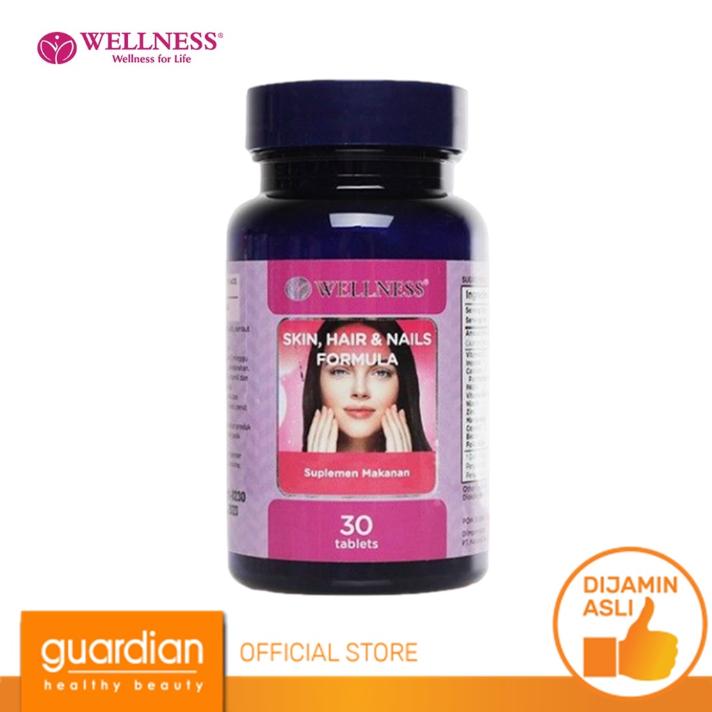 Jual WELLNESS Skin Hair Nails Formula 30s Menjaga Kesehatan Kulit ...
