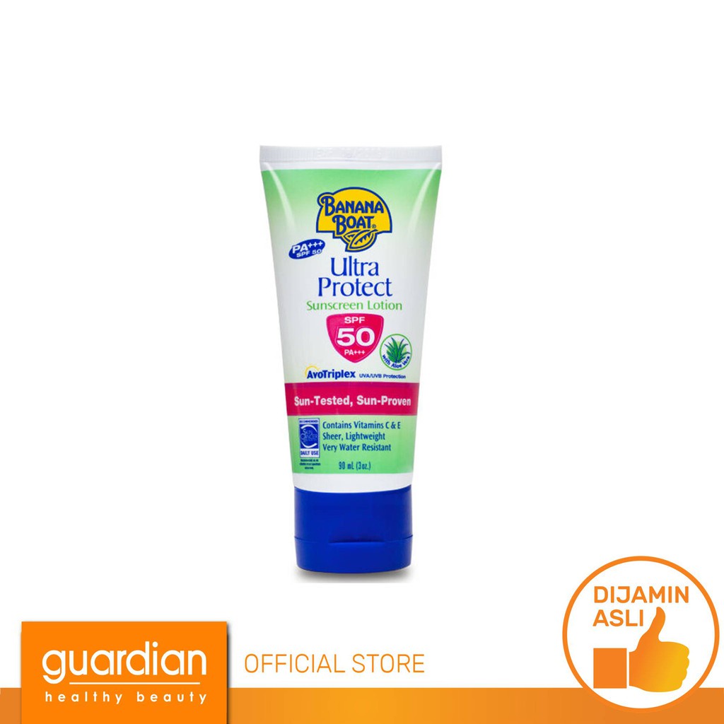Jual BANANA BOAT Ultra Protect Lotion SPF50 90ml | Shopee Indonesia