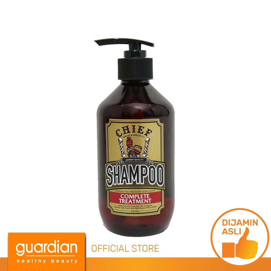 Jual CHIEF Shampoo Complete Treatment 400ml | Shopee Indonesia