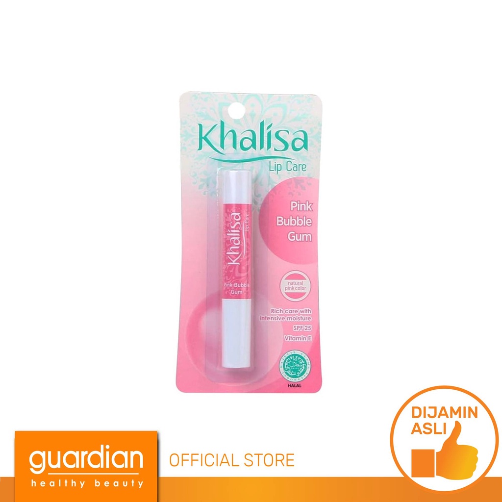 Jual KHALISA Lip Balm Pink Bubble Gum 2.2g | Shopee Indonesia