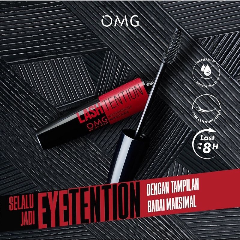 Jual OMG Lastention Waterproof Mascara | Shopee Indonesia